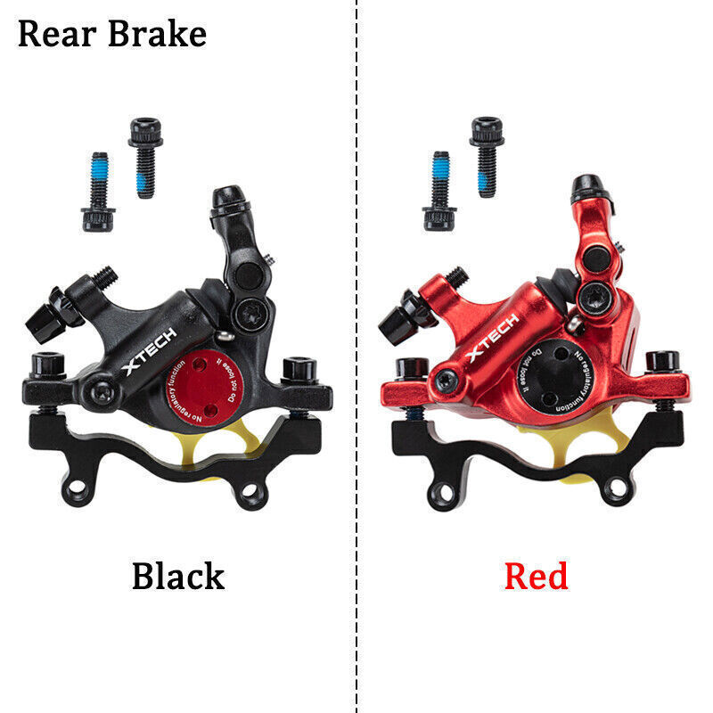 ZOOM XTECH HB100 Linear Pull Disc Brake Caliper Front Rear MTB Bike IS ...