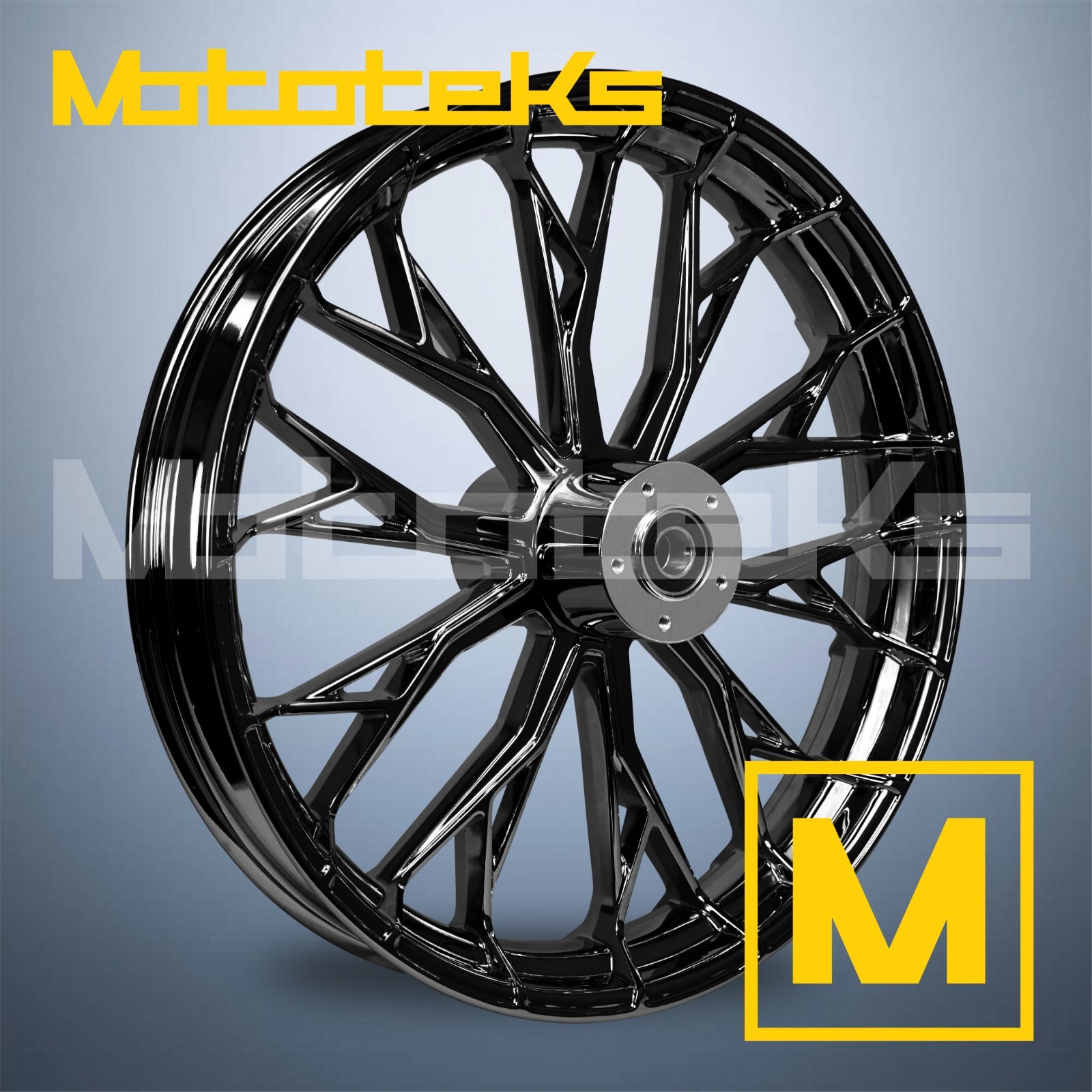 21" 21X3.5 RAIDER MAG WHEEL BLACK FOR HARLEY TOURING MODELS FRONT RIM ...