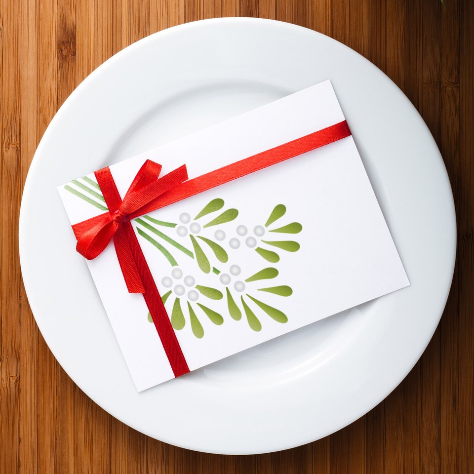 Mistletoe Stencil - Reusable Christmas Craft / Airbrush /Cake Stencil ...