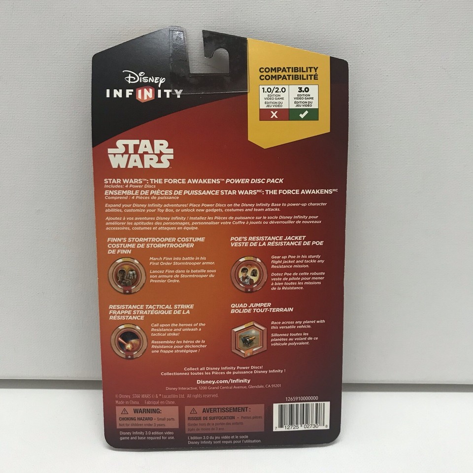Disney Infinity The Force Awakens Power Disc Set Star Wars 3.0 Lot Pack ...