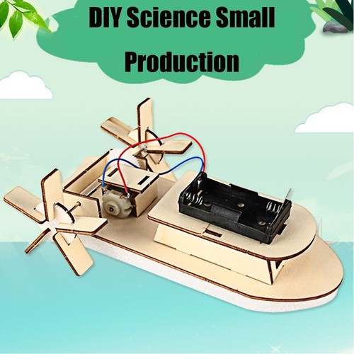 Educational Kits Paddle Steamer Model Physics Learning Ship Yacht Toys ...