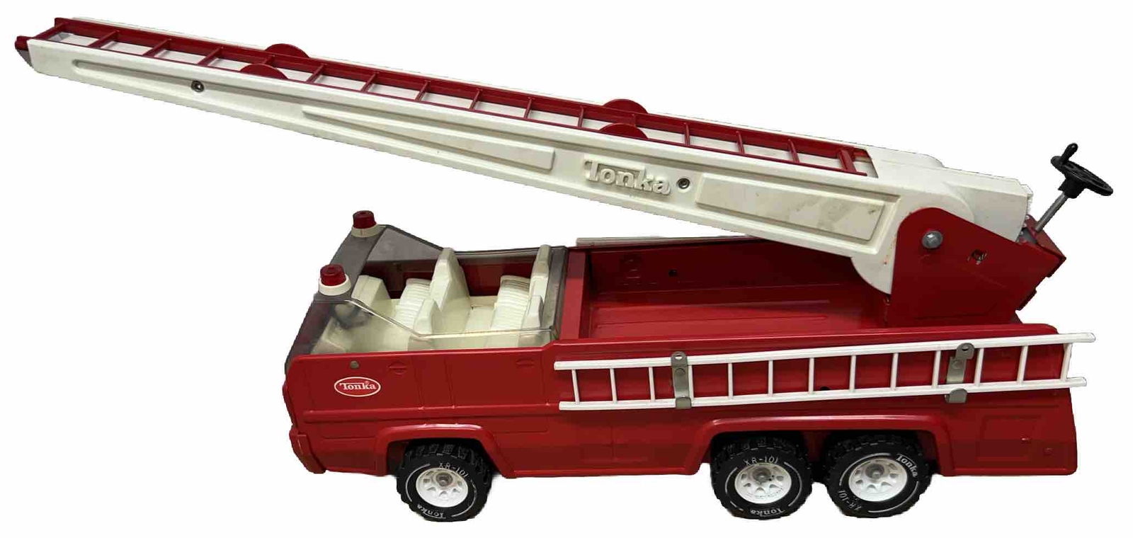 Vintage Tonka Aerial Ladder Fire Truck XR-101 With 2 Ladders | eBay