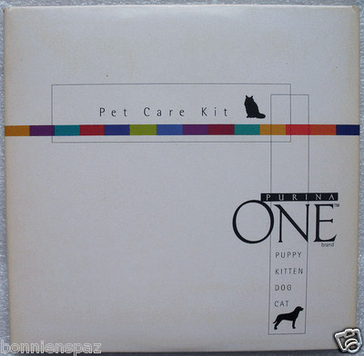 Purina One CD ROM Pet Care Kit, Instructional Guide for Pet Ownership ...