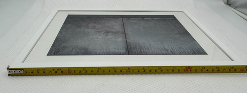 Harry Adams Signed Picture White Frame 13" x 16" Approx. Sealed Back GT ...