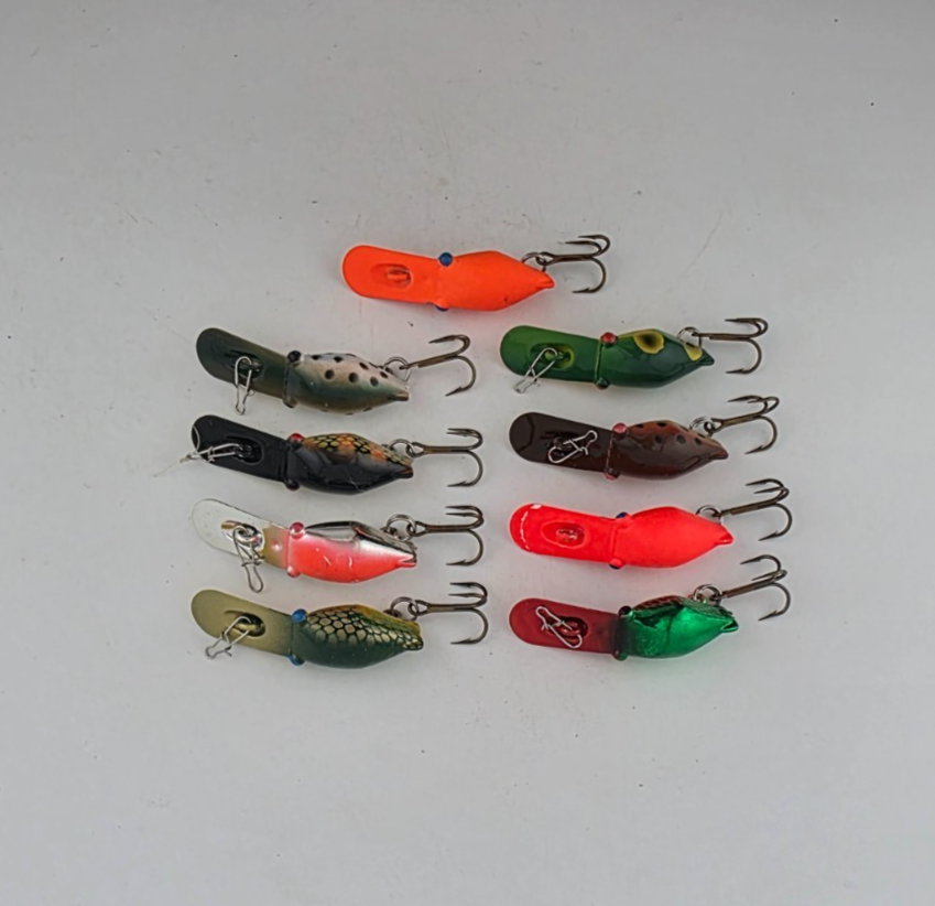 (9) Vintage Luhr-Jensen Hot Shot 60 Crankbait Fishing Lures Lot of 9 | eBay