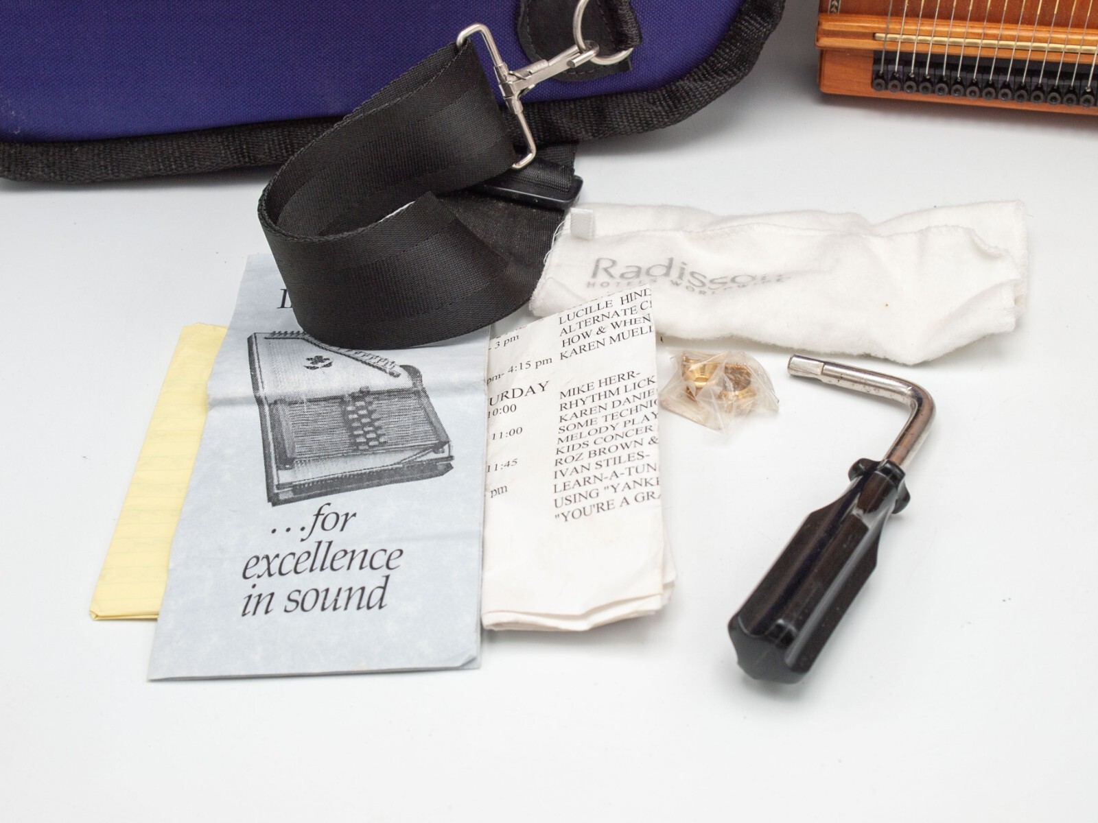 Rare - Mary Lou / George Orthey #610 Newport, PA - 15 Chord Autoharp ...