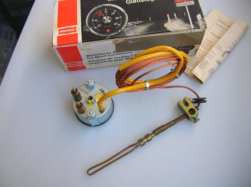 MOTOMETER THERMOMETER THERMO GAUGE VINTAGE NOS | eBay Australia