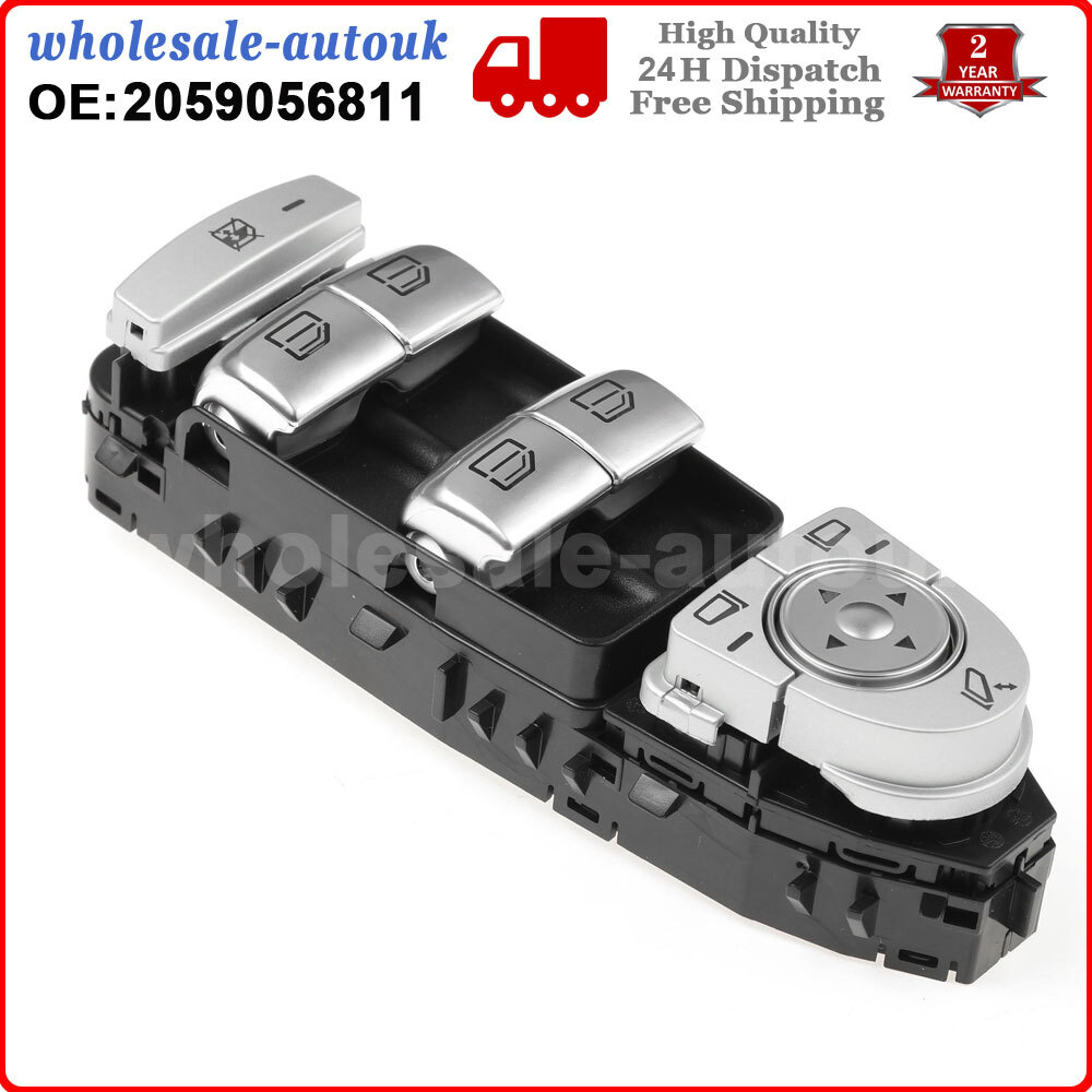 Driver Window Switch For Mercedes A2229056800 A2059056811 W205 S205 ...