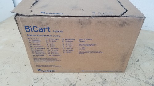Gambro BiCart Sodium Bicarbonnate 1250g, 6Ea/cs, B10767 | eBay