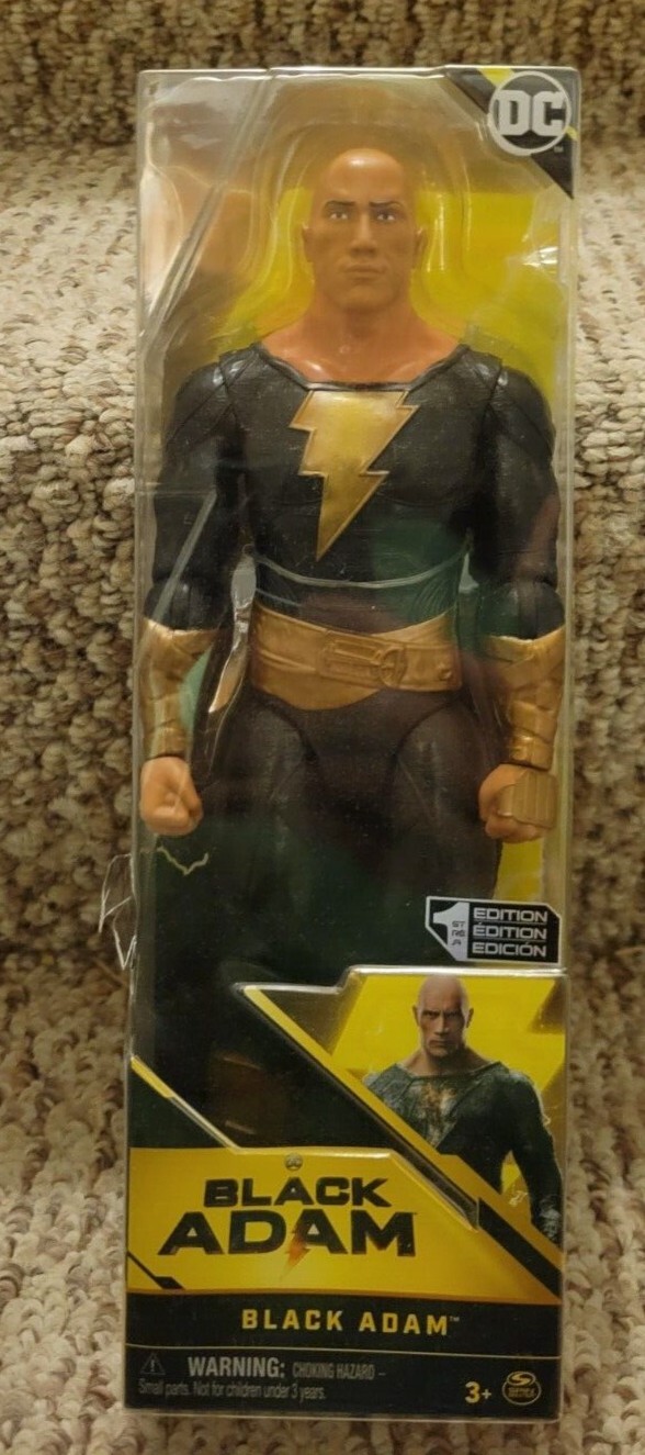 DC 12 inch Black Adam Figure 1st edition New in box | eBay