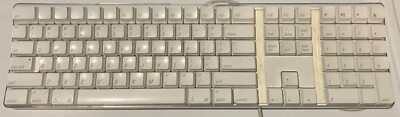 Apple A1048 Wired USB Keyboard - White | eBay