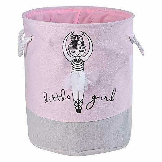 Storage Bins Laundry Hamper Basket Bucket Bin Kid Toy Clothes Organizer ...