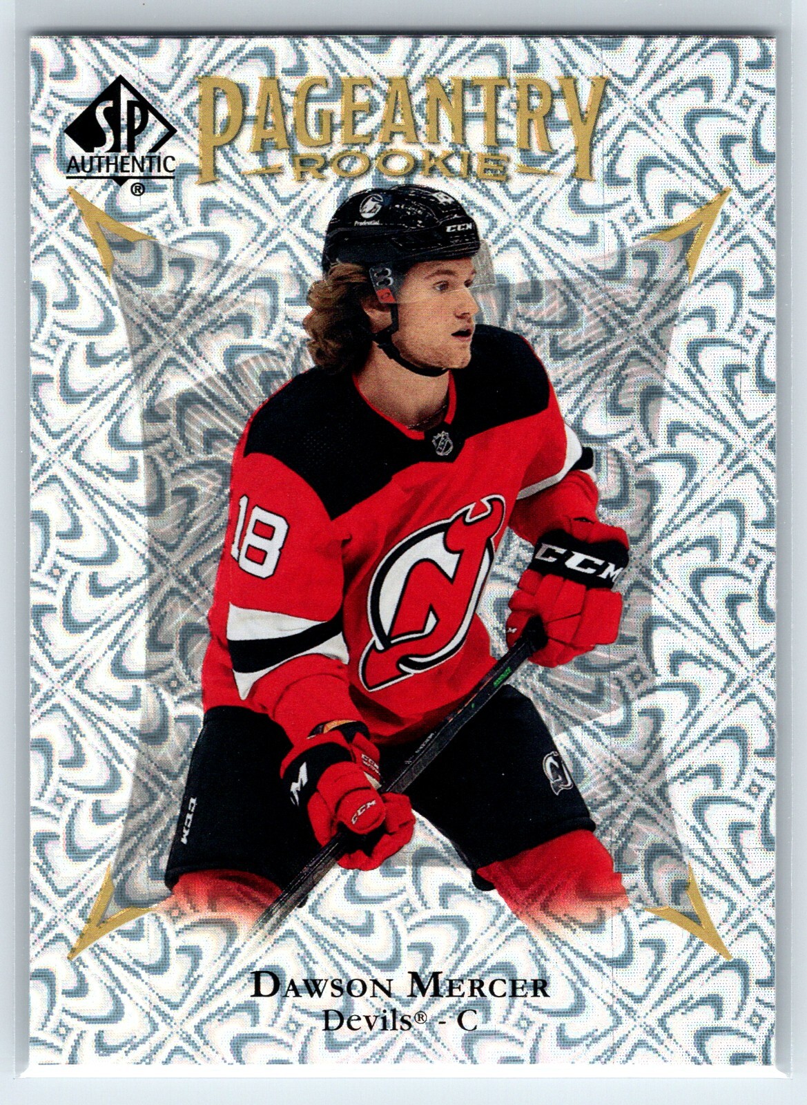 Dawson Mercer 2021-22 SP Authentic Hockey Pageantry Rookie #P-79 | eBay