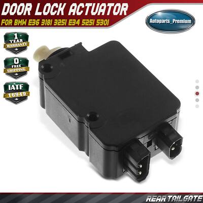 Rear Trunk Lock Actuator for BMW E30 E36 318is 1991-1998 318i 320i 325i ...