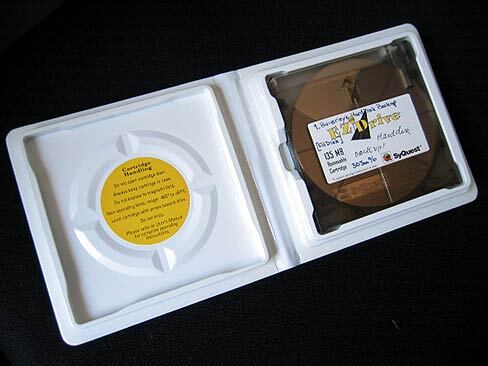 Syquest EZ Drive 135MB Recording Disc Catridge for Vintage Computer ...