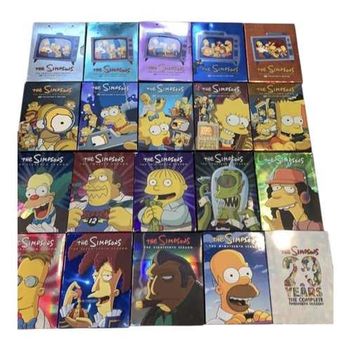 The Simpsons Season 1 - 20 & The Movie DVDs resurfaced discs pal region ...
