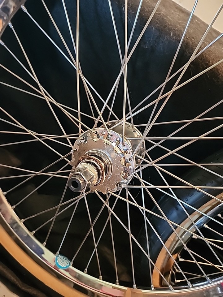 New Rims Haro Fusion 48s Chrome 20" 14t New Tire Haro Lineage Master ...