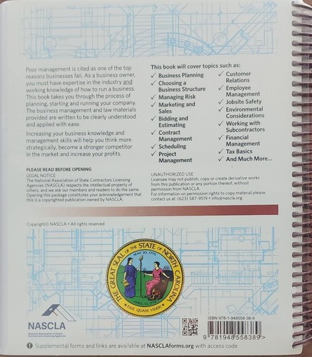 NASCLA Contractors Guide to Business, Law, and Project Management ...