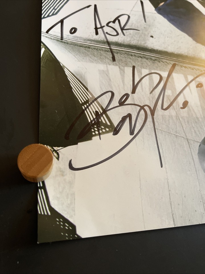 Vintage Oakley Bob Burnquist Skateboard Skate Poster - Signed ...