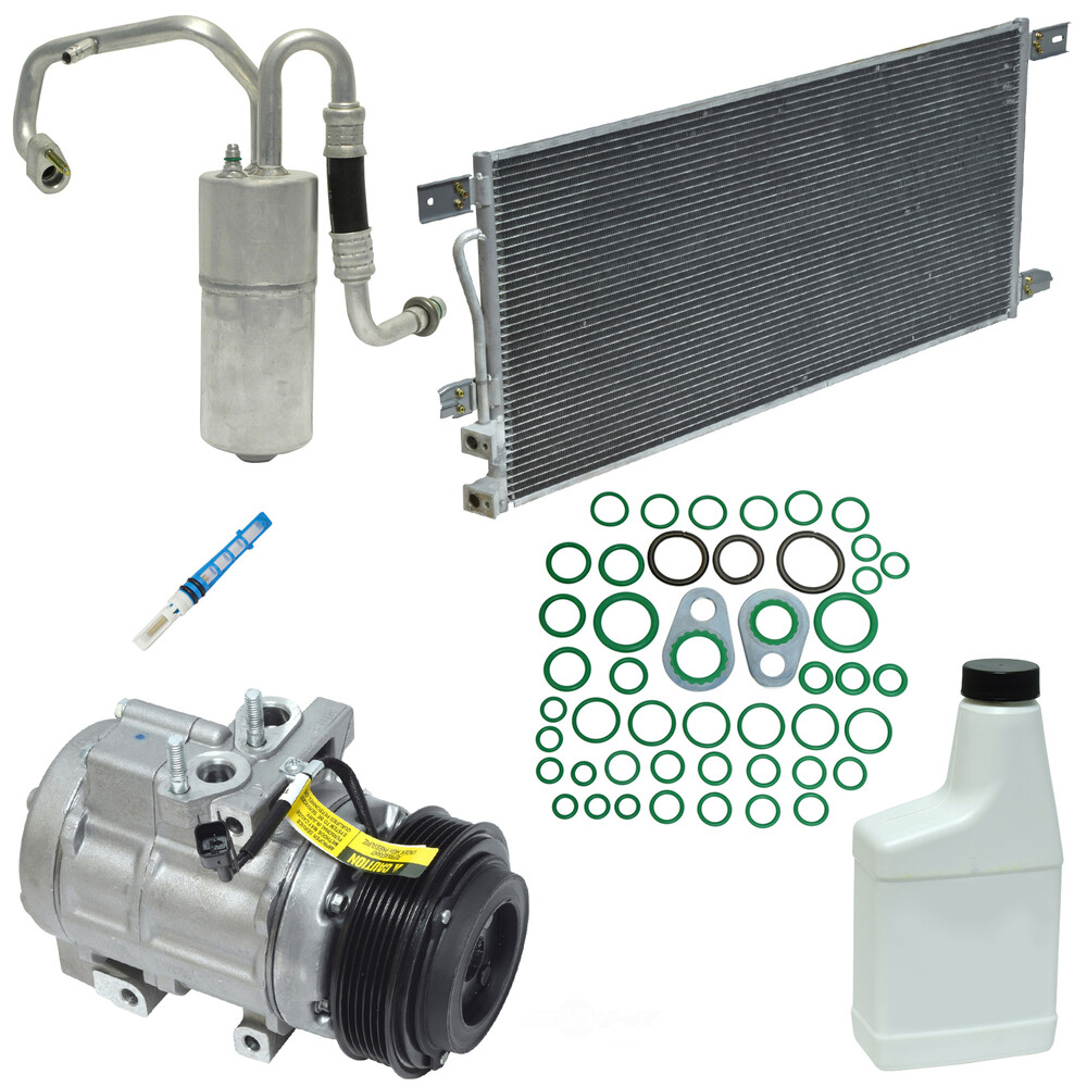 A/C Compressor Kit-Compressor-condenser Replacement Kit UAC KT 2072A ...