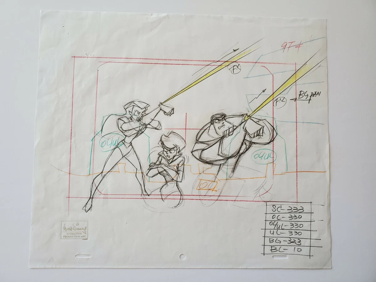 Pixar Animation Sketches