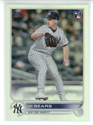 2022 Topps Update Rainbow Foil #US210 JP Sears RC (Yankees) | eBay