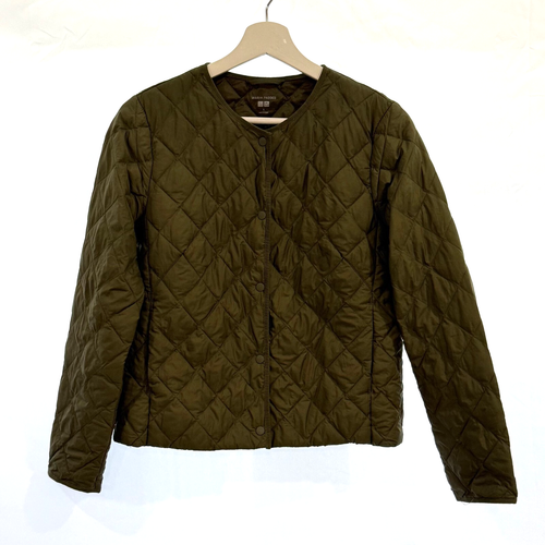 UNIQLO Puff Tech Quilted Jacket Warm Padded Packable Women’s Small ...