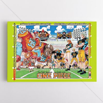 One Piece Poster Canvas - Chapter 858 Meeting Art Print | eBay Australia