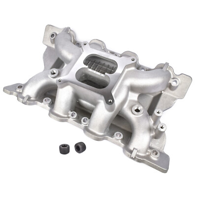 7564 Aluminum Air-Gap Dual Plane Engine Intake Manifold for Ford 351C ...