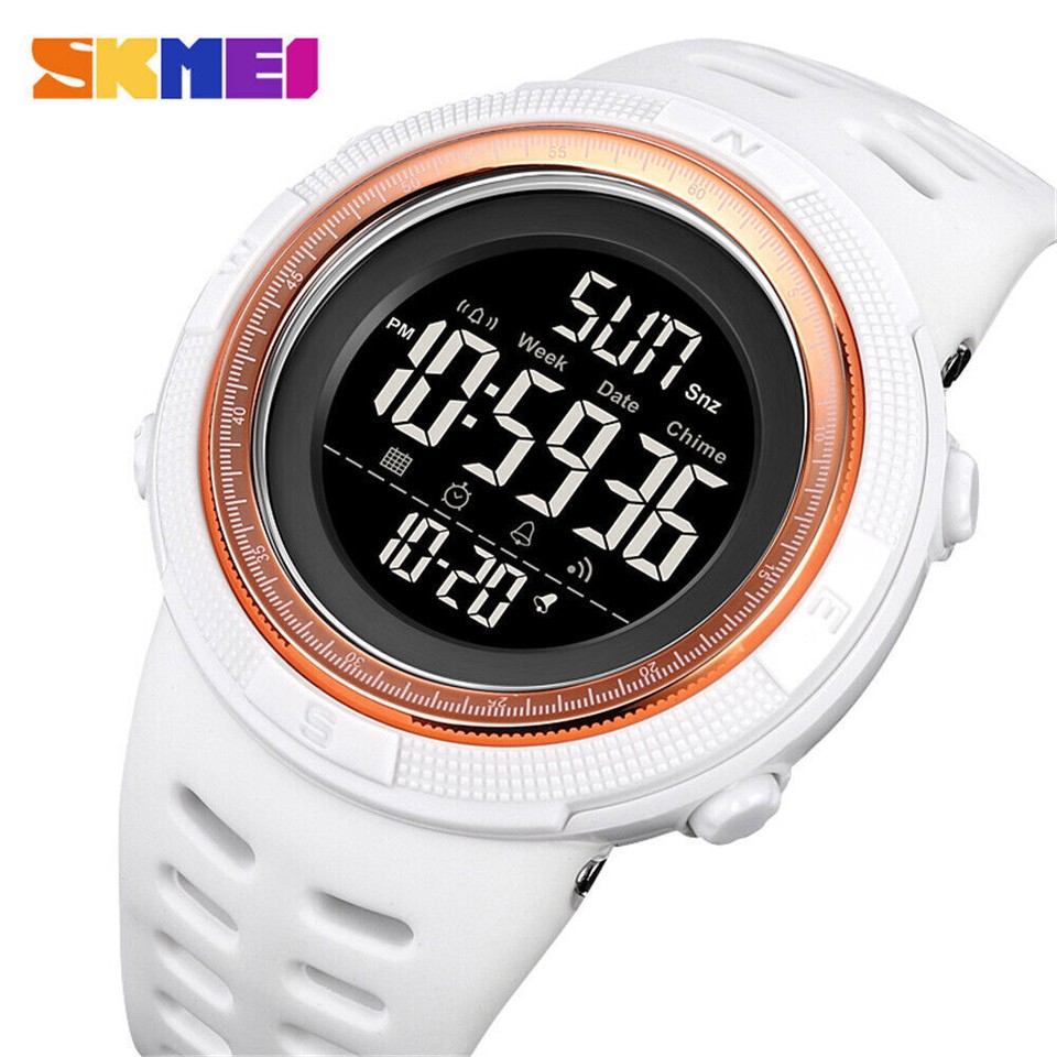 SKMEI Men Watch Outdoor Digital Sport Wristwatch Countdown LED Light ...