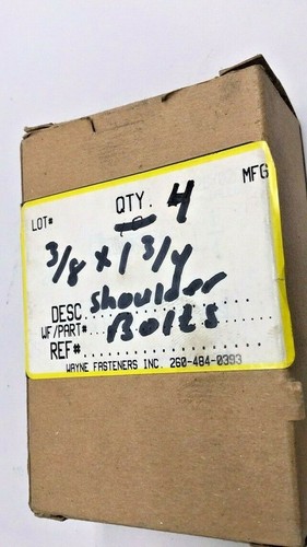 TUZ 5/16-18 X 2-1/4" Socket Head Cap Screw 3/8"x1-3/4" Shoulder Bolt ...