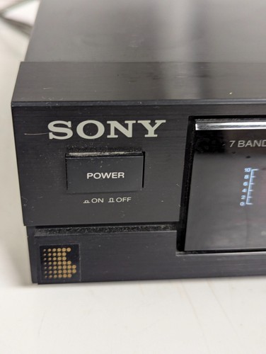 Sony 7-Band Graphic Equalizer w/ Spectrum Analyzer SEQ-300 Made In ...