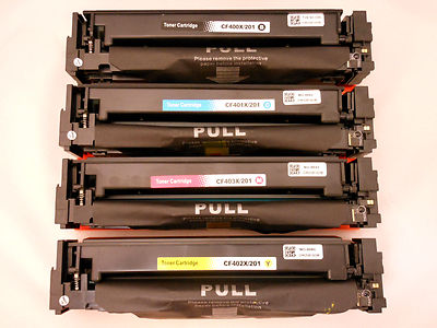 CF400X 401X 402X CF403X Toner Cartridge for HP LaserJet Pro M252dw ...
