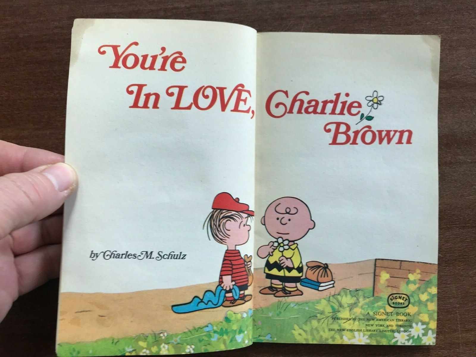 YOU'RE IN LOVE, CHARLIE BROWN; Charles Schulz; 1969; 1st Paperback ...