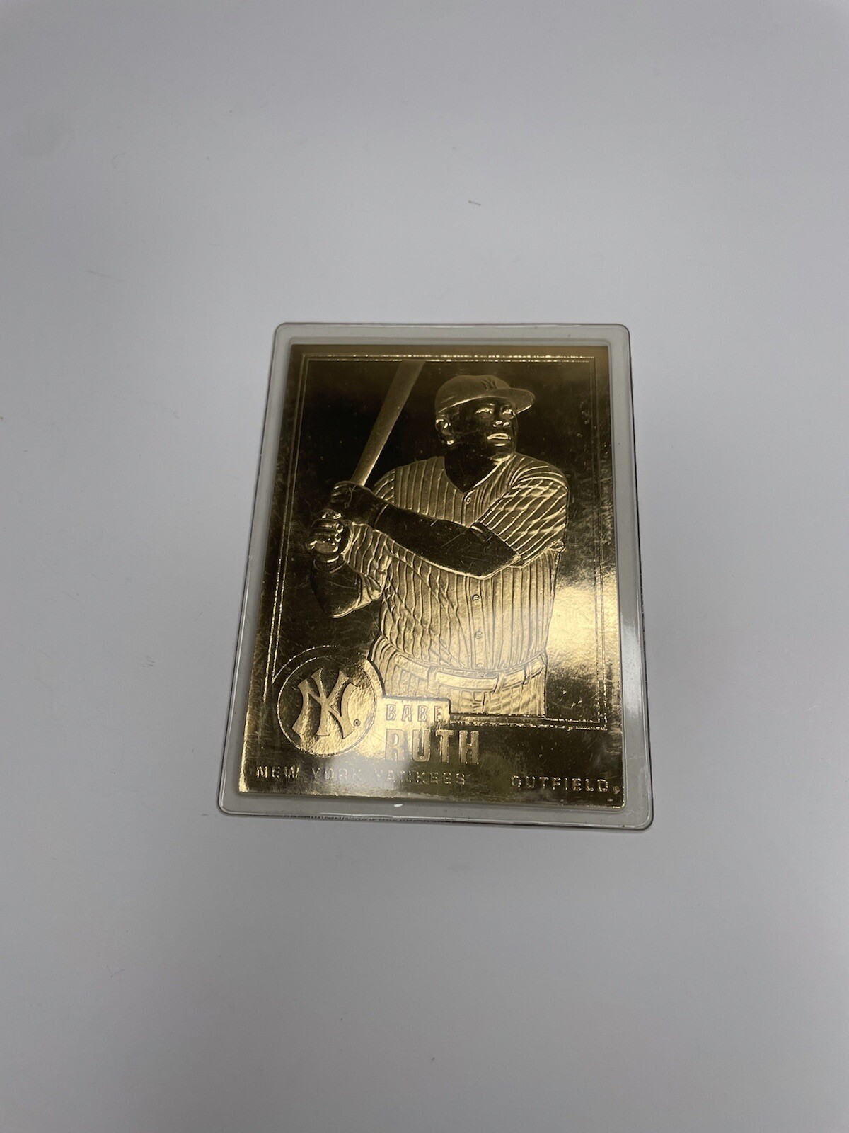 Babe Ruth Gold Foil Card 1996 22K Sealed | eBay