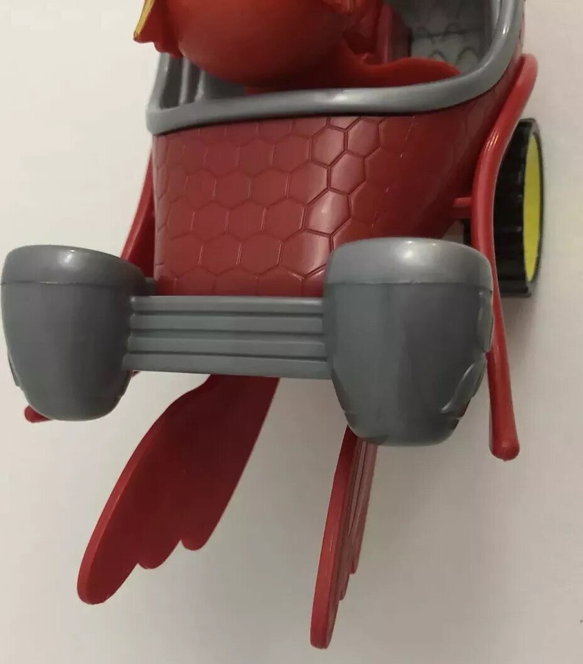 PJ Masks Turbo Blast Racer Vehicle Red Owlette-Car with Owlette Figure ...