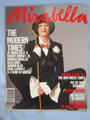 Vintage Mirabella Magazine Dec 1992 Moira Kelly Cover Robert Downey Jr ...