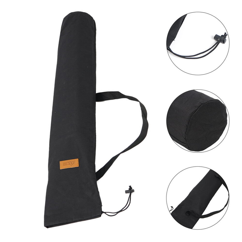 1PC Tent Pole Storage Bag Fishing Rod Pouch Canvas Tent Pole Bag Awning ...