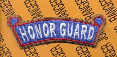 US Army Ground Headquarters GHQ HONOR GUARD arc tab patch #1 | eBay