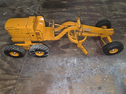 Doepke Model Toys Adams Road Grader Diesel Motor Steel 1950's Vintage ...