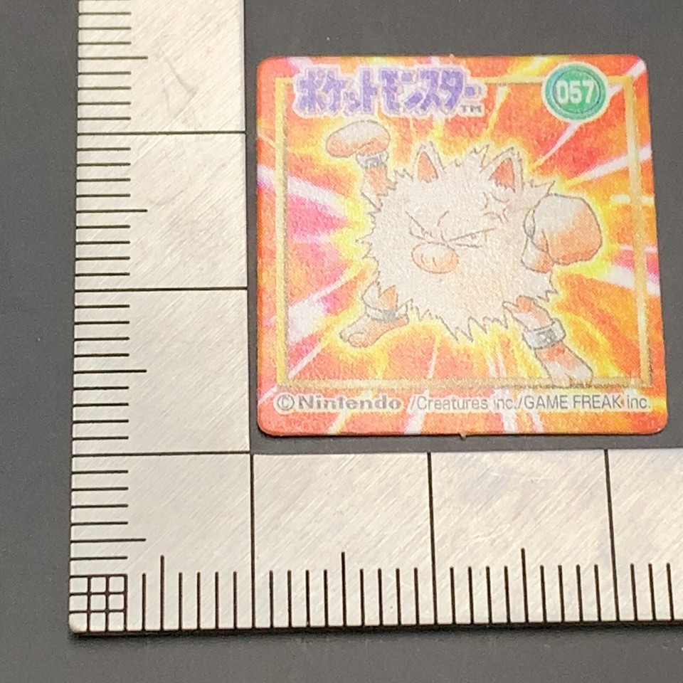Primeape Pokemon Mini Cards Nintendo Japanese Game F/S Anime Vintage ...