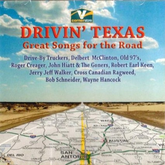 Drivin' Texas Great Songs for The Road CD Jerry Jeff Walker Roger ...