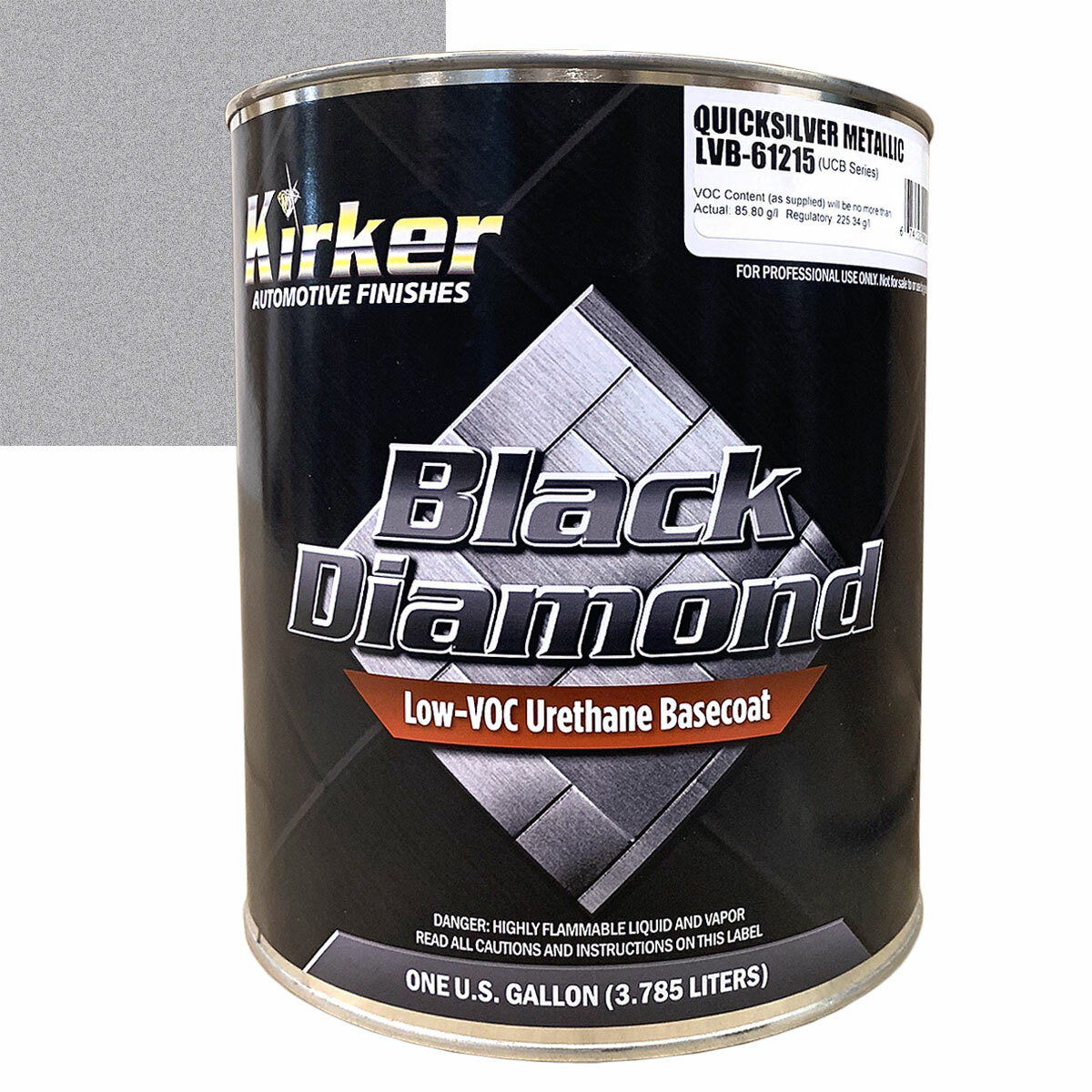 Kirker Black Diamond Automotive Finishes Quicksilver Metallic LVB-61215 ...