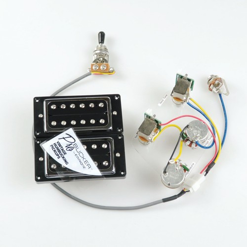Humbucker Guitar Pickup with push pull coil split Pickups Set PRO ...