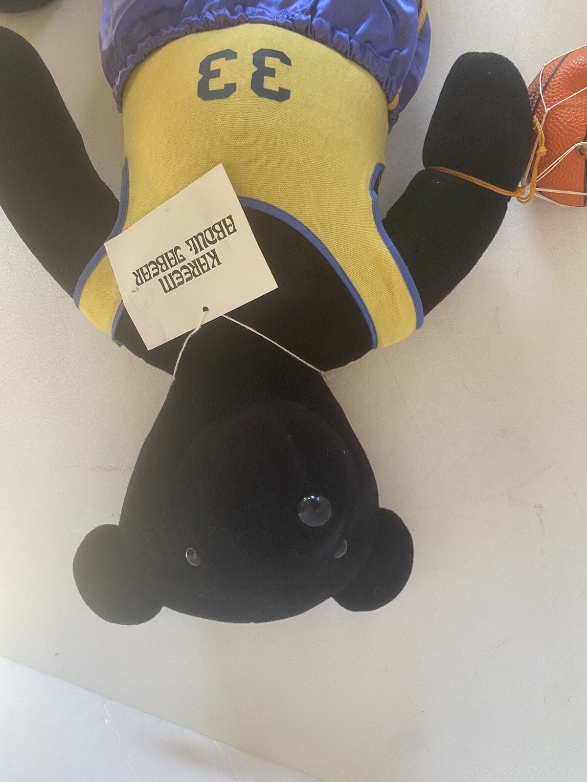Rare Vintage 1979 KAREEM ABDUL JABEAR 24" Teddy Bear /North American ...