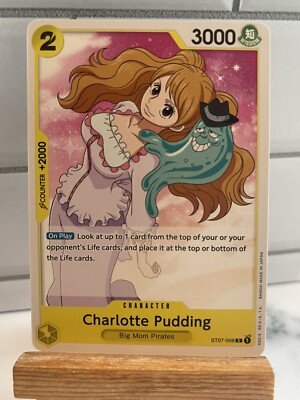 Charlotte Pudding - ST07-008 - NM - One Piece TCG | eBay