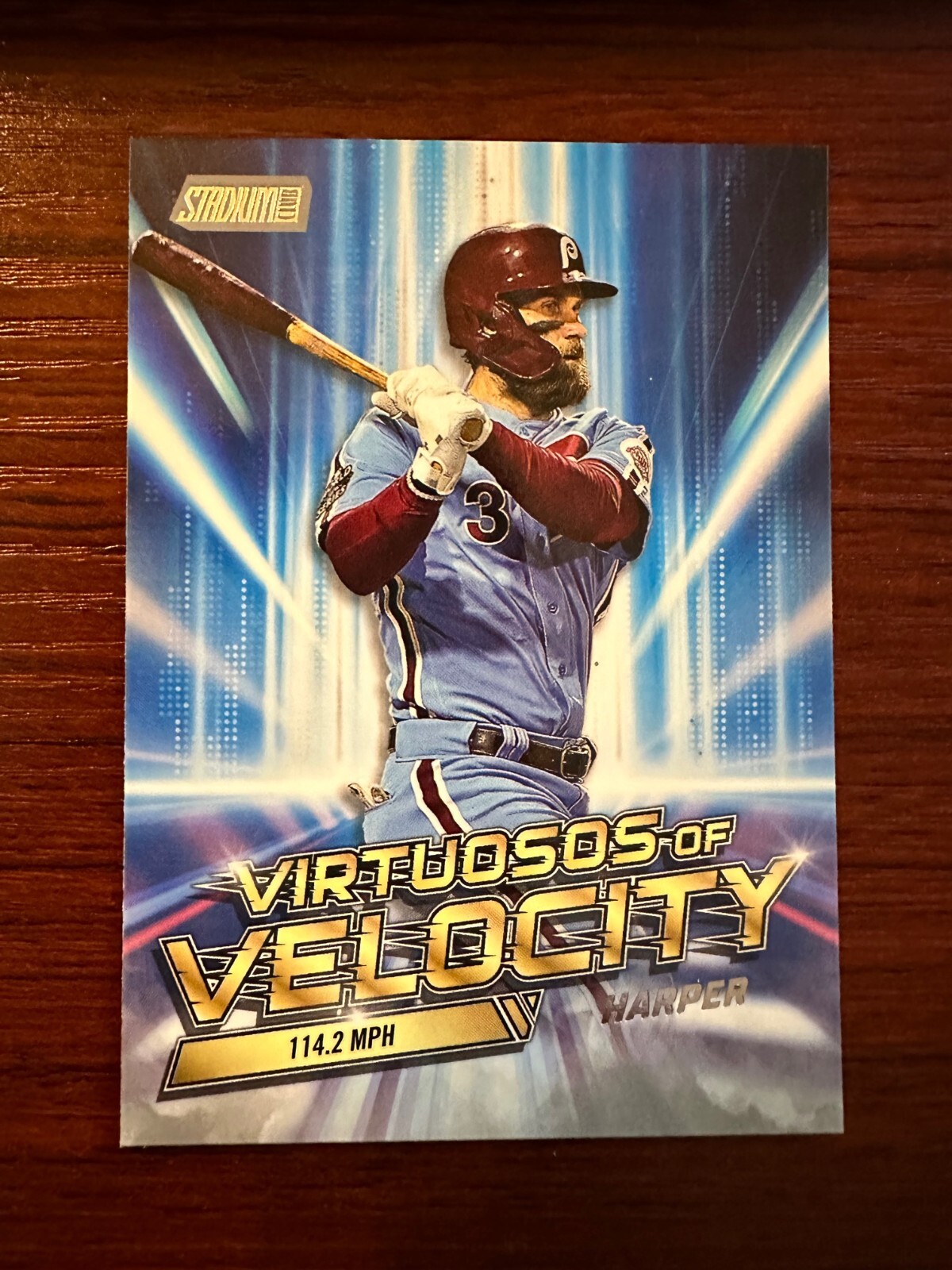 2023 Topps Stadium Club #VV-3 Bryce Harper Virtuosos of Velocity | eBay