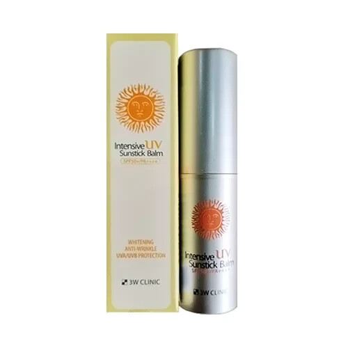 [3W CLINIC] Intensive UV Sunstick Balm 10g SPF 50+ Roll-on Sun Block ...