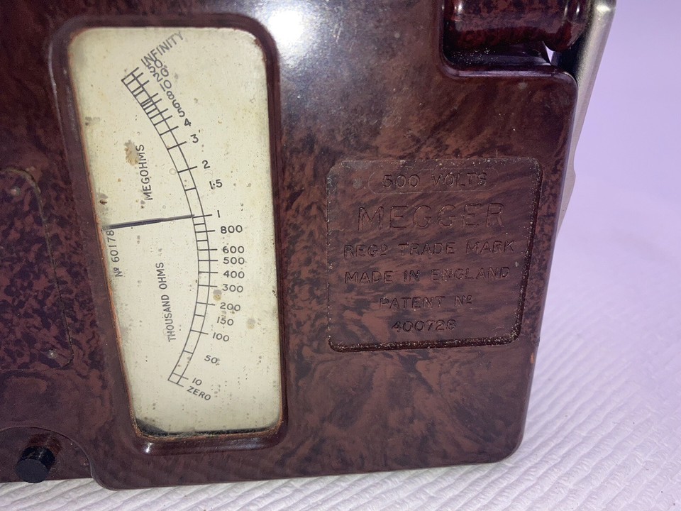 Vintage James G Biddle megger | eBay