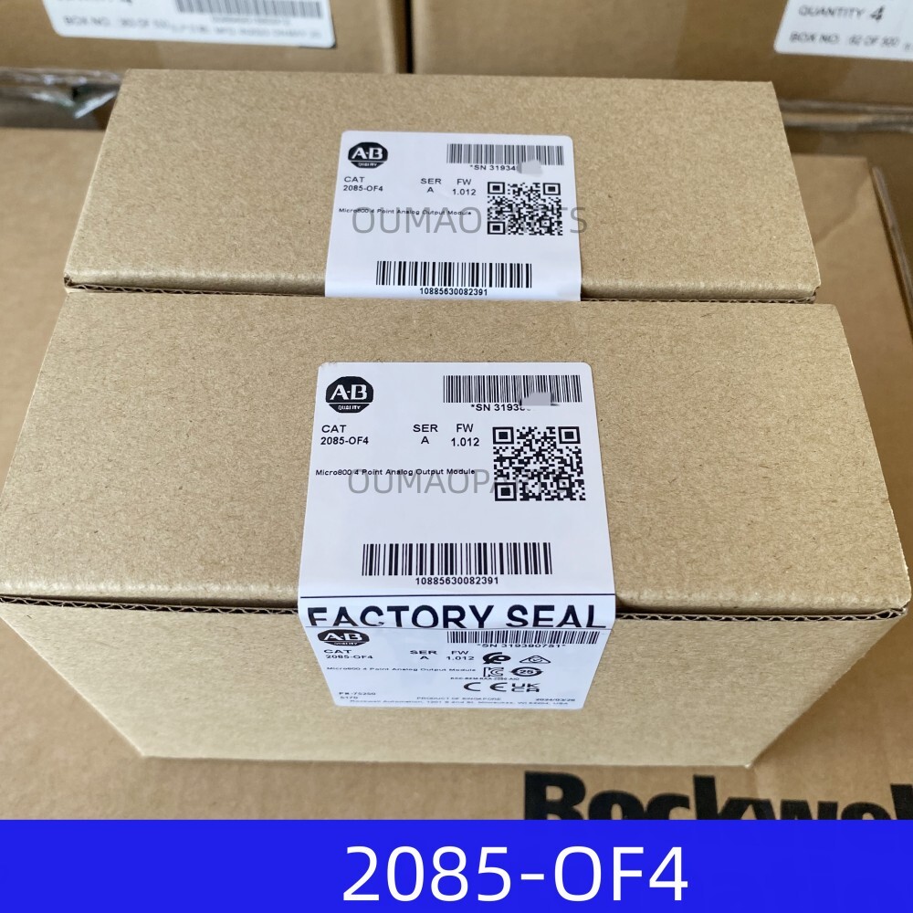 US 2085-OF4 1 pcs Ser A Micro800 4 Analog Output Module New Sealed TX ...